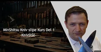 Kniv Sliping Og Kniv slipe Kurs - Kniv og Stein