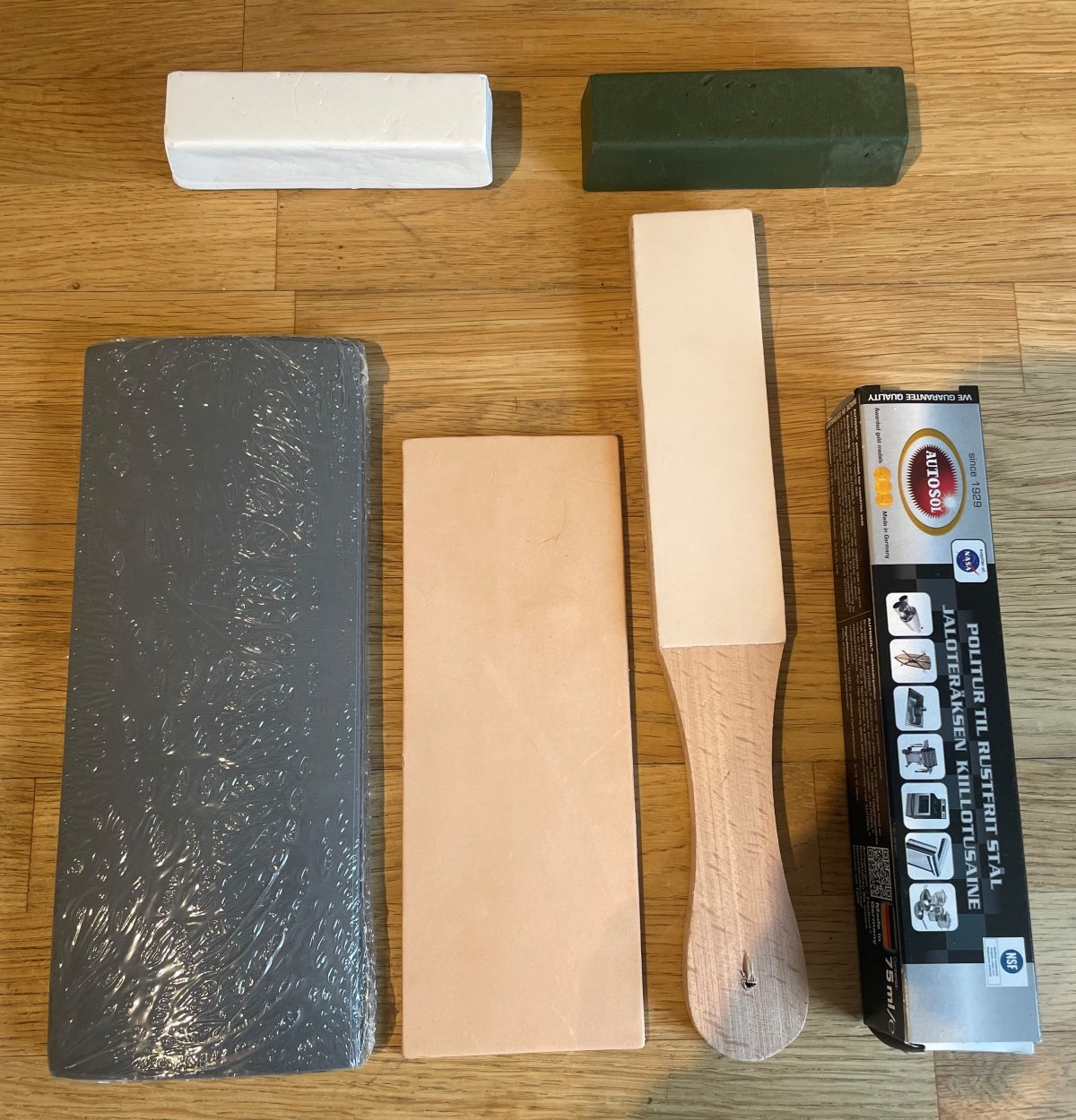 Polerings Sett Til Kniver og Stål - MinShitsu Slipestein SETT (Best ...